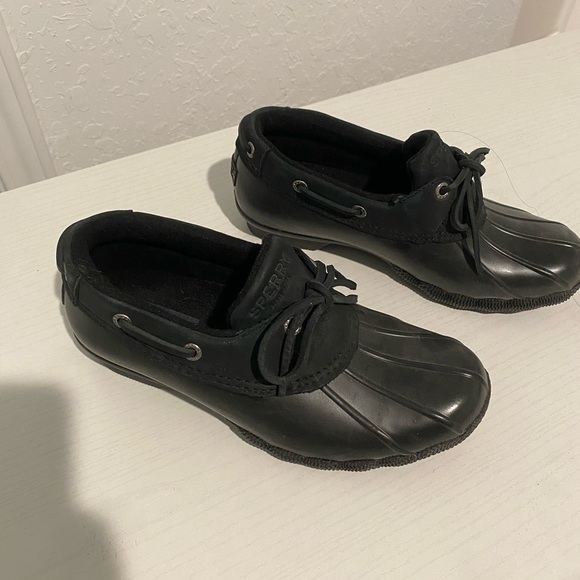 Sperry | Shoes | Sperry Black Waterproof Shoes | Poshmark